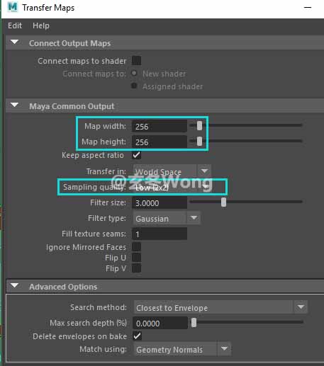 [Map-Baking]Maya烘焙ID贴图(ID Color Maps、Diffuse Maps)